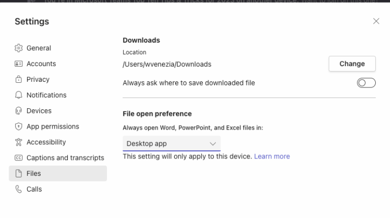 Microsoft Teams Tip: Use Desktop Apps instead of opening files within ...